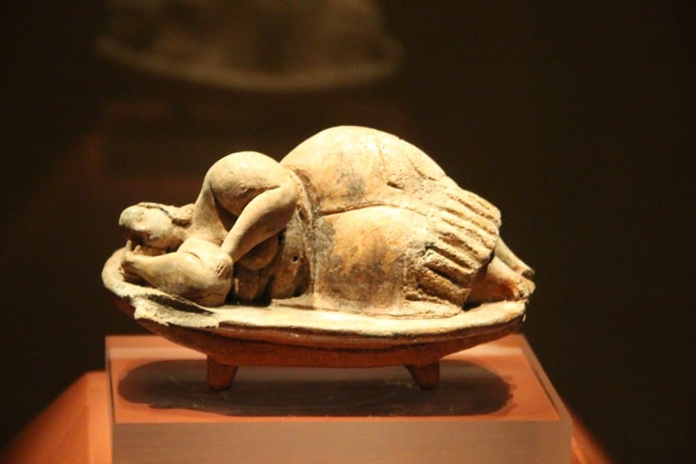 The Fat Lady at the National Museum of Archeology...