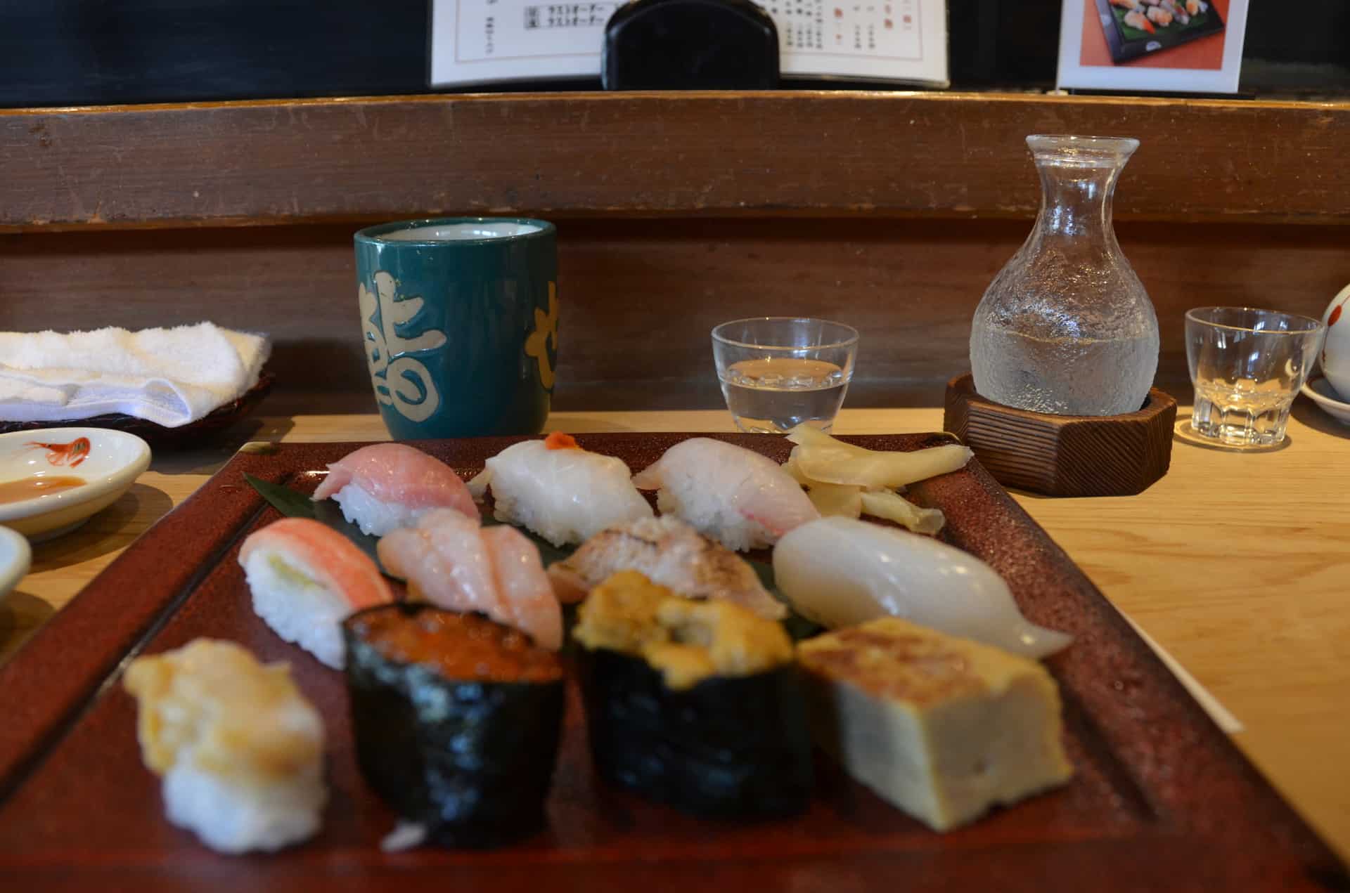 A Niigata, Sushi crociera e carpe colorate