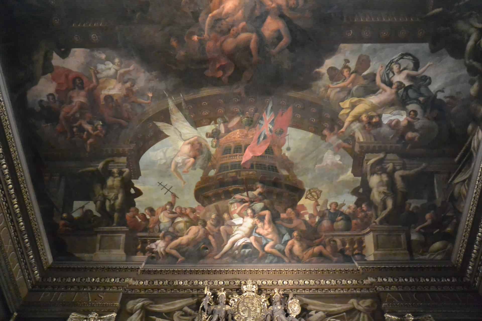 Painted Hall in Greenwich, reopened after the restoration work