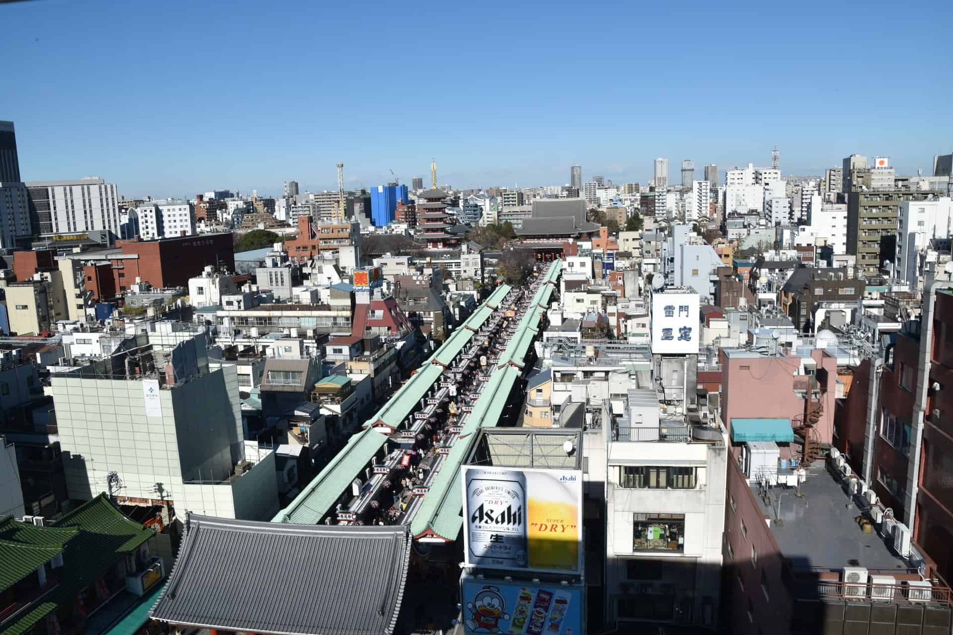 a sunny day in Tokyo