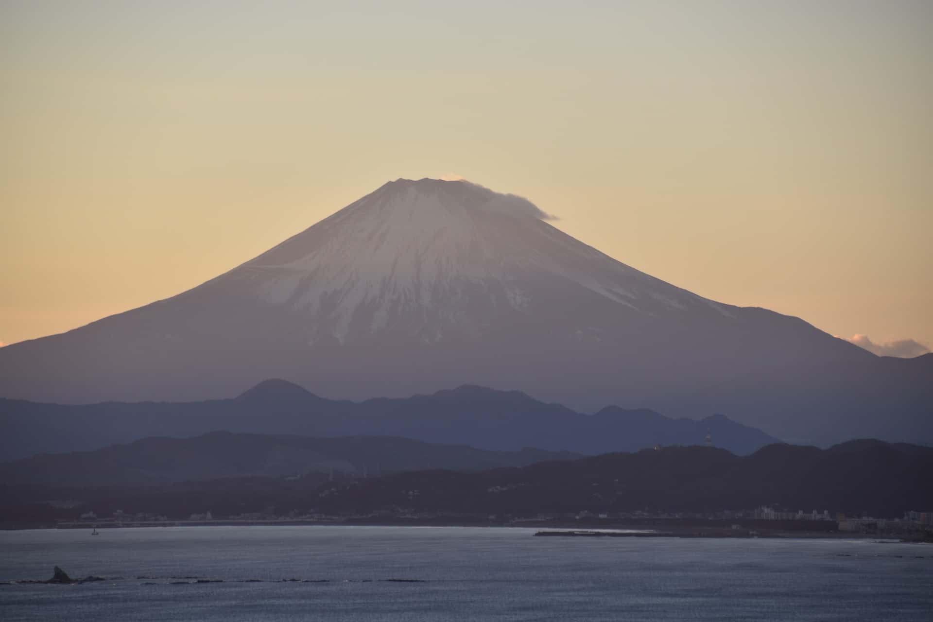 Mt. Fuji from Enoshima