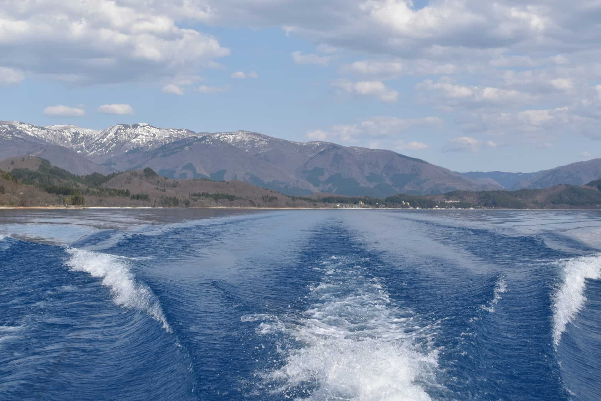 Surprising Blue of Lake Tazawa