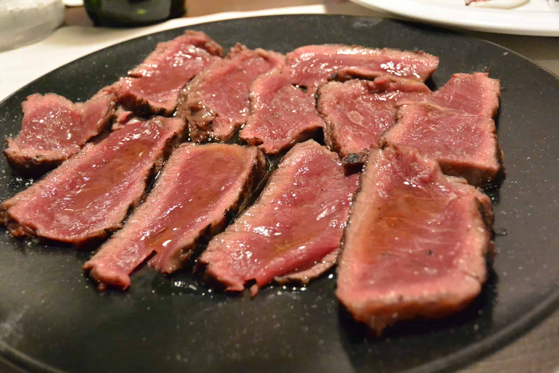 very good dinner in Perugia where we went by train