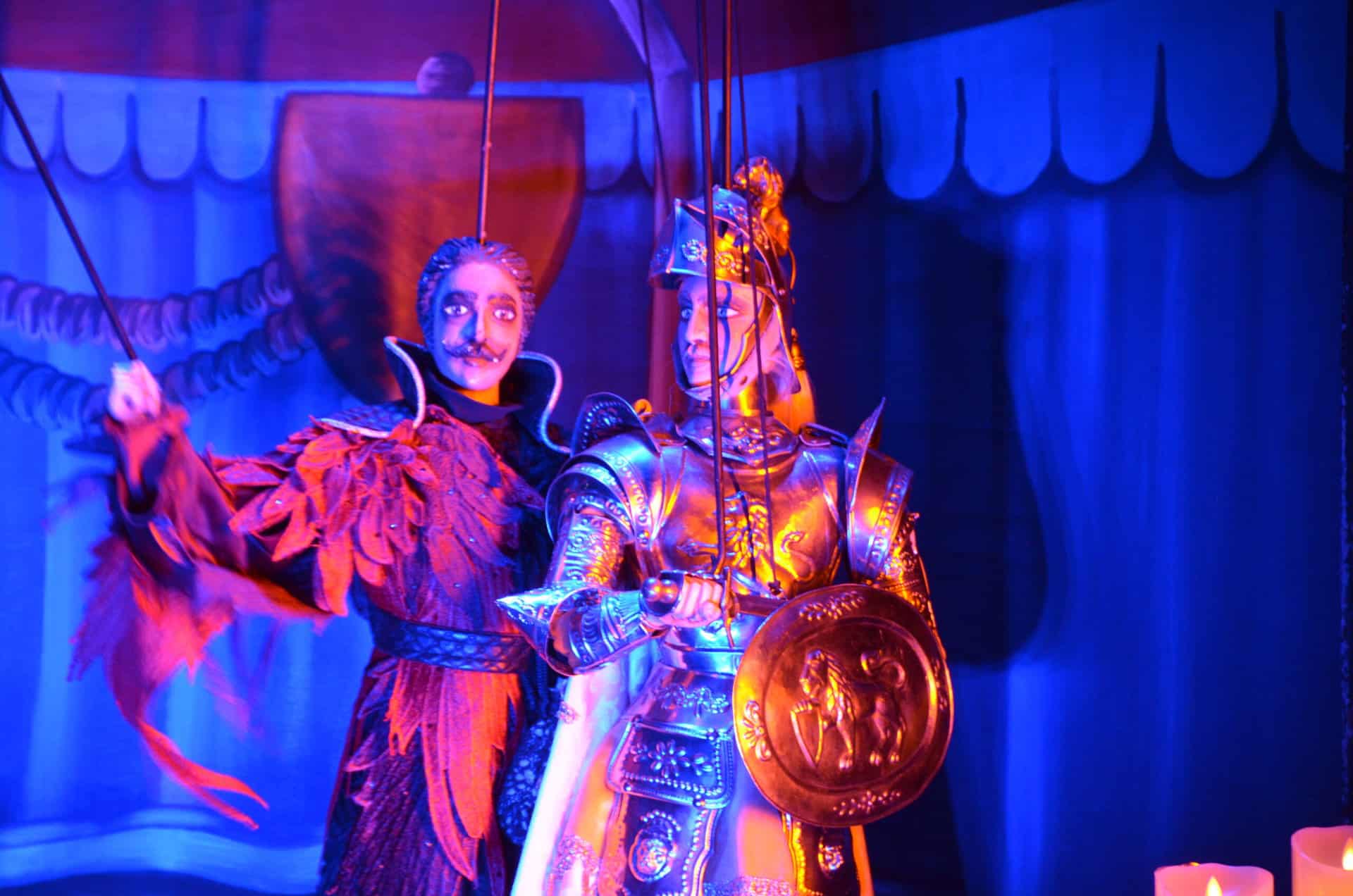 The traditional puppet show - Miranda Loves Travelling