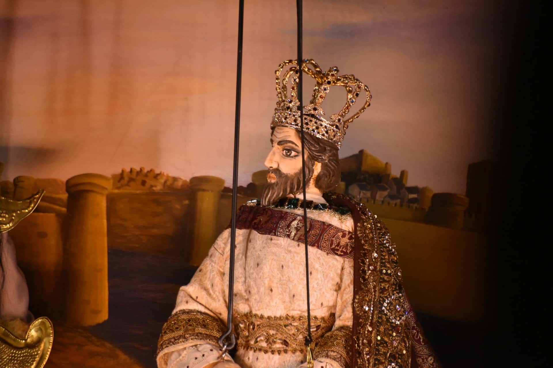 The traditional puppet show - Miranda Loves Travelling